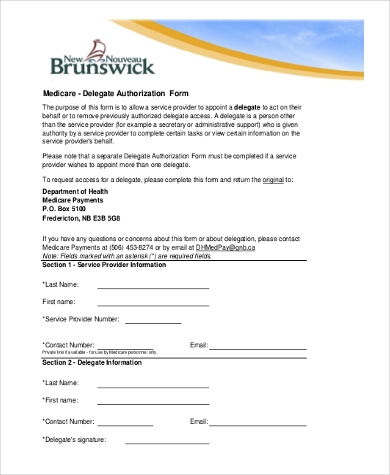 FREE 8+ Sample Medicare Authorization Forms in PDF | MS Word