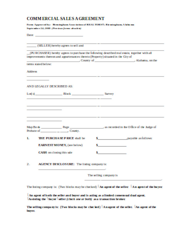 FREE 9+ Sample Sales Contract Forms in PDF | MS Word