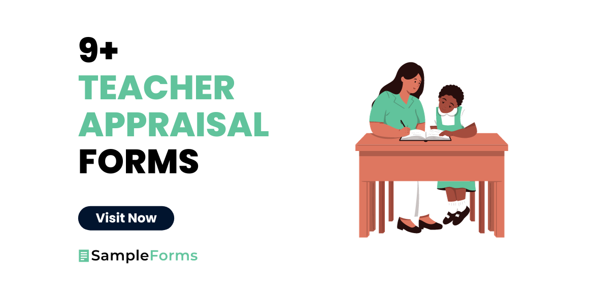 FREE 9+ Sample Teacher Appraisal Forms in PDF | MS Word