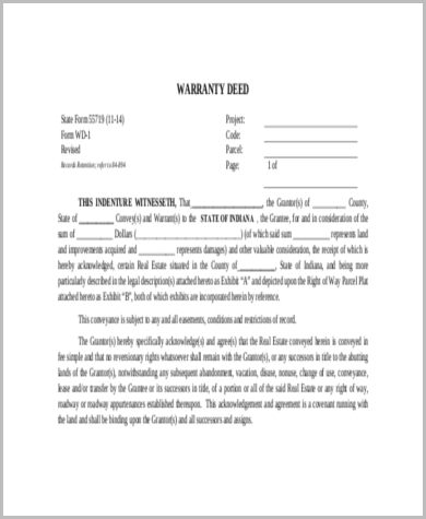FREE 13+ Deed Transfer Form Samples, PDF, MS Word, Google Docs, Excel