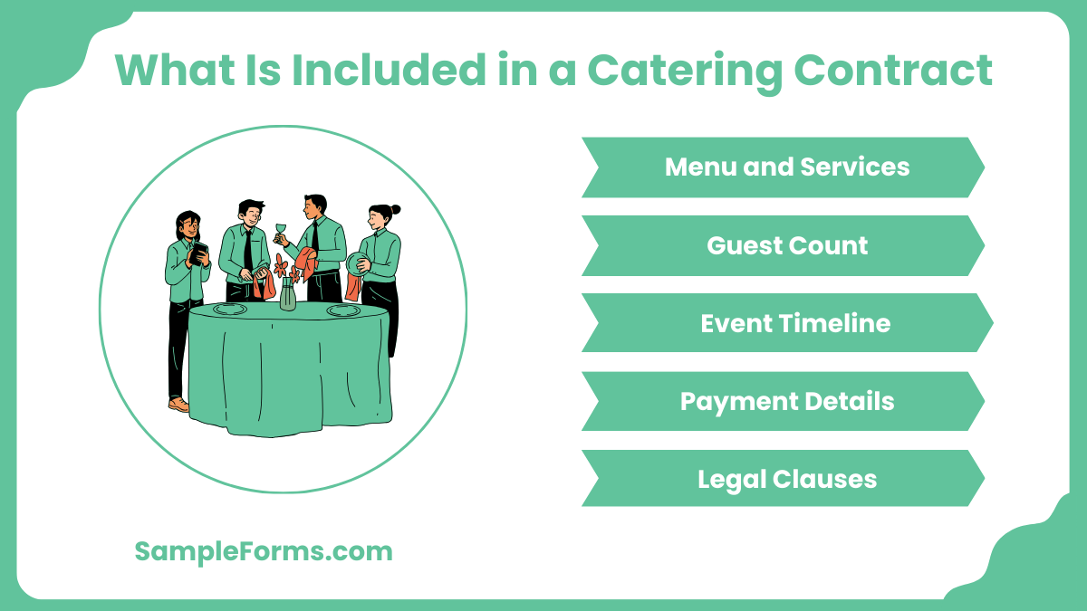 FREE 11+ Catering Contract Form Samples, PDF, MS Word, Google Docs