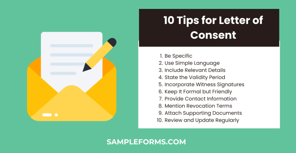FREE 18+ Letter of Consent Samples, PDF, MS Word, Google Doc, Outlook ...