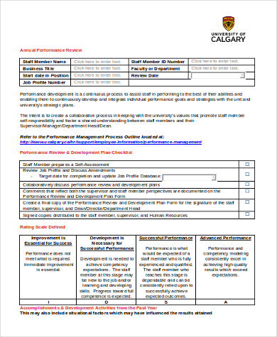 FREE 13+ Performance Review Samples, PDF, MS Word, Google Docs