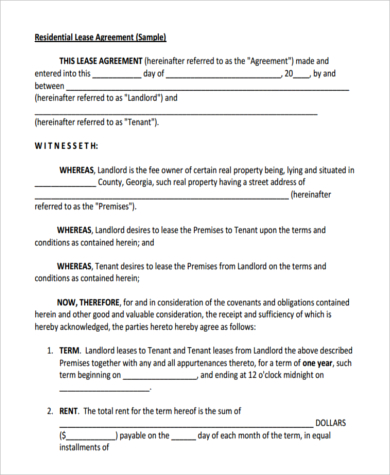 FREE 9+ Sample Lease Extension Agreement Forms in PDF | MS Word