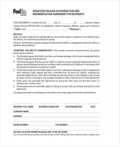 FREE 9+ Sample Authorization Release Forms in PDF | MS Word