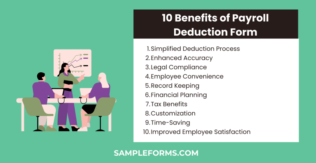 FREE 13+ Payroll Deduction Form Samples, PDF, MS Word, Google Docs