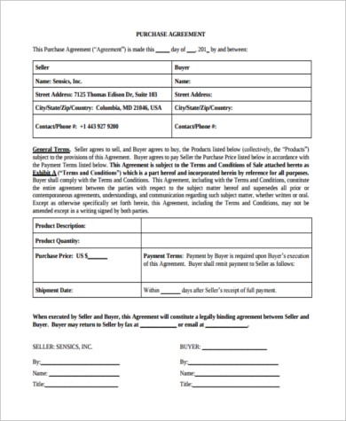FREE 12+ Binding Contract Form Samples, PDF, MS Word, Google Docs
