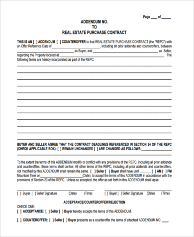 FREE 8+ Sample Purchase Offer Forms in PDF | MS Word