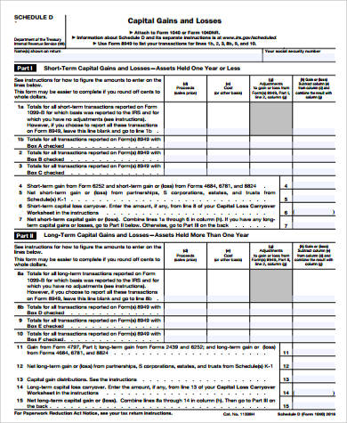 FREE 10+ Sample Blank Schedule Forms in PDF | MS Word | Excel