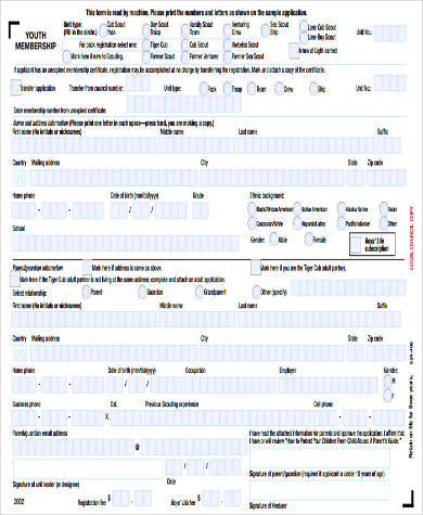 FREE 8+ Sample Boy Scout Physical Forms in PDF | MS Word