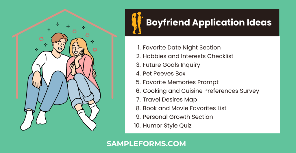 FREE 11+ Boyfriend Application Form Samples, PDF, MS Word, Google Docs