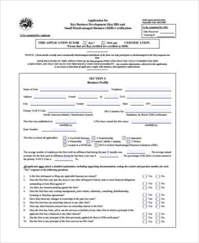 FREE 9+ Sample Business Development Forms in PDF | MS Word
