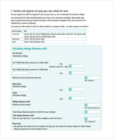 FREE 10+ Sample Business Tax Forms in PDF | MS Word | Excel