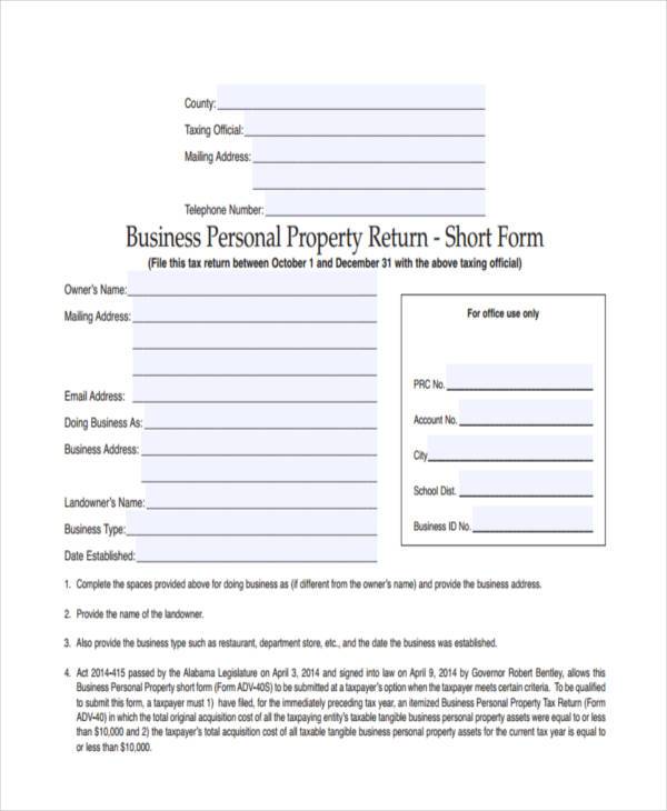 FREE 9 Sample Business Short Forms In PDF MS Word Excel FREE 9 Sample Business Short Forms In PDF MS Word Excel
