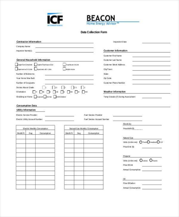 FREE 13+ Customer Information Form Samples, PDF, MS Word, Google Docs ...