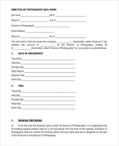 FREE 13+ Photography Contract Samples, PDF, MS Word, Google Docs