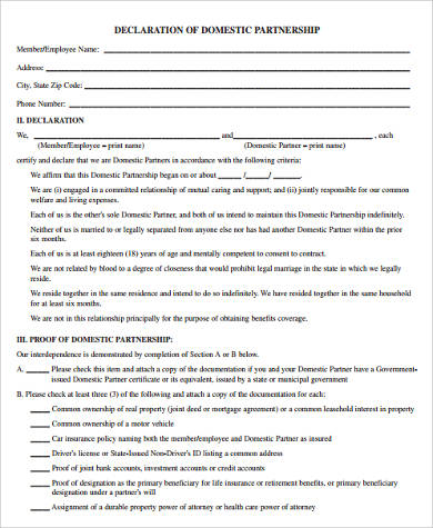 FREE 9+ Partnership Agreement Form Samples in PDF | MS Word