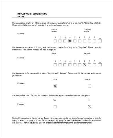 FREE 13+ Employee Survey Forms Samples, PDF, MS Word, Google Docs, Excel