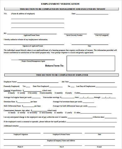 FREE 9+ Sample Work Experience Forms in PDF | MS Word