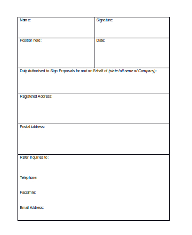 Free 11+ Job Proposal Samples, Pdf, Ms Word, Google Docs