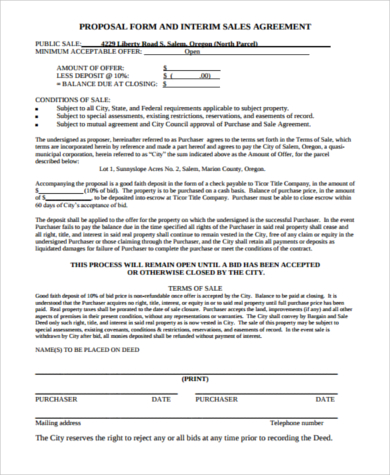 FREE 13+ Sales Proposal Form Samples, PDF, MS Word, Google Docs