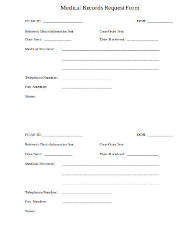 FREE 14+ Medical Records Request Form Samples, PDF, MS Word, Google Docs