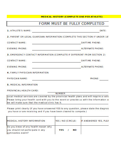 FREE 10+ Medical Waiver Form Samples in PDF | MS Word | Excel