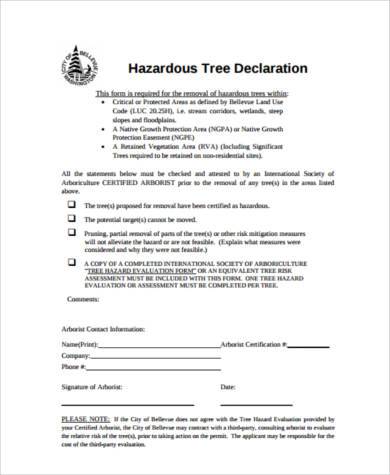 FREE 7+ Sample Hazard Assessment Forms in PDF | MS Word