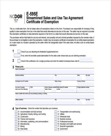 FREE 9+ Sample Health Care Exemption Forms in PDF | MS Word