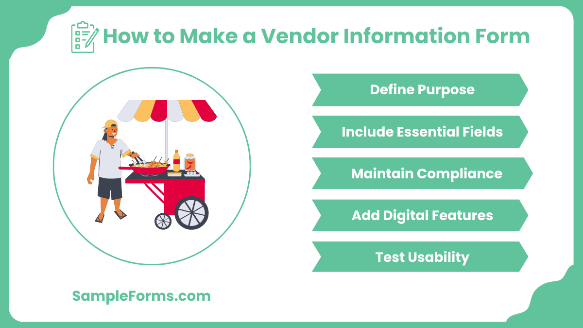 FREE 14+ Vendor Information Form Samples, PDF, MS Word, Google Docs, Excel