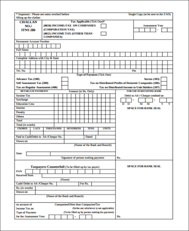 FREE 7+ Sample Self Employed Tax Forms in MS Word | PDF
