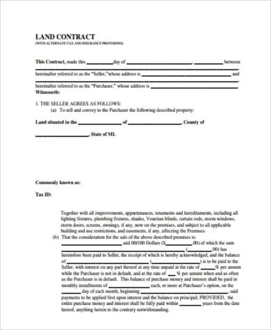 FREE 13+ Contract for Deed Form Samples, PDF, MS Word, Google Docs