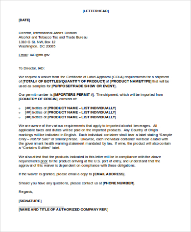 FREE 7+ Sample Letterheads in PDF | MS Word