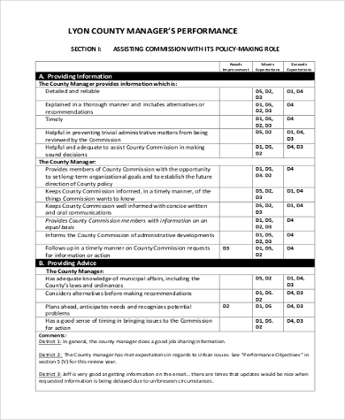 FREE 13+ Performance Review Samples, PDF, MS Word, Google Docs