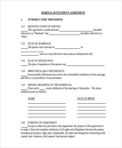 FREE 13+ Settlement Agreement Form Samples, PDF, MS Word, Google Docs