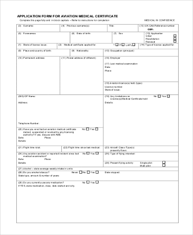 FREE 11+ Health Care Application Forms in PDF | Ms Word | Excel