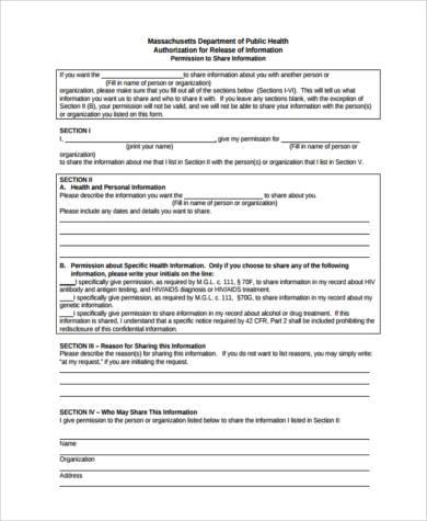 FREE 9+ Sample Medical Permission Forms in PDF | MS Word