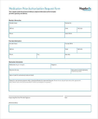 FREE 9+ Sample Authorization Request Forms in PDF | MS Word | Excel