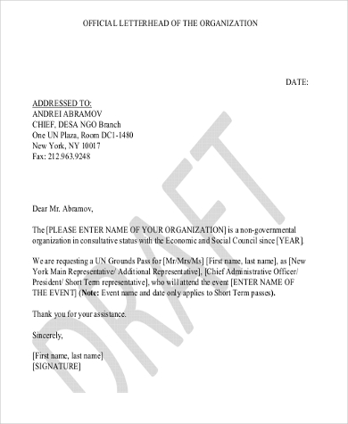 FREE 7+ Sample Letterheads in PDF | MS Word