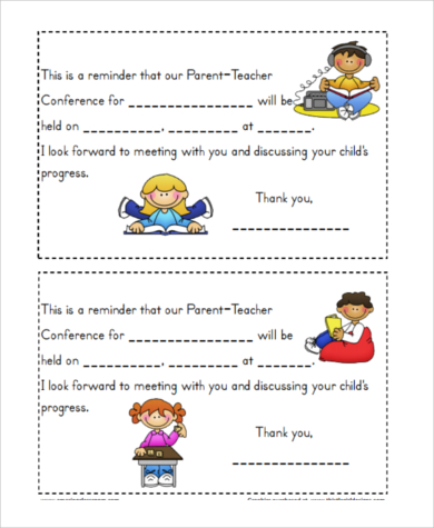 FREE 14+ Parent Conference Form Samples, PDF, MS Word, Google Docs