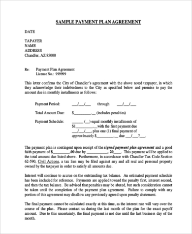 FREE 12+ Payment Agreement Samples, PDF, MS Word, Google Docs