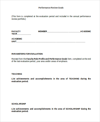 FREE 13+ Performance Review Samples, PDF, MS Word, Google Docs