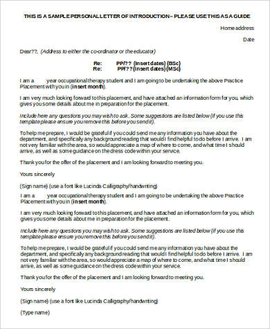 FREE 10+ Letter of Introduction Samples, PDF, MS Word, Google Docs