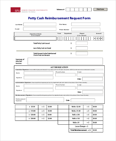 FREE 14+ Sample Reimbursement Request Forms in PDF | MS Word | Excel