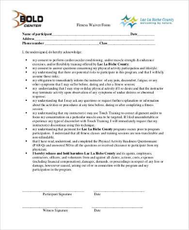 FREE 13+ Physical Fitness Form Samples, PDF, MS Word, Google Docs