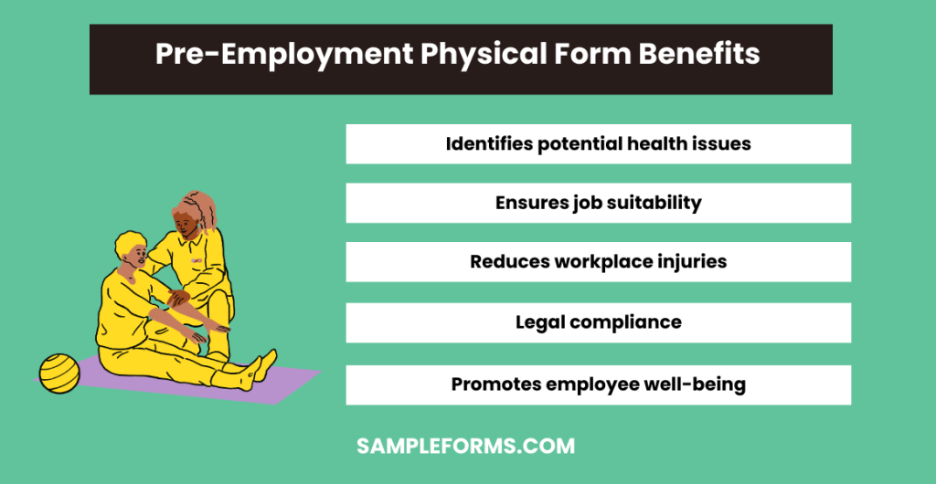 FREE 11+ Pre Employment Physical Form Samples, PDF, MS Word, Google Docs