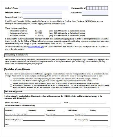 FREE 8+ Sample Reaffirmation Agreement Forms in PDF | MS Word