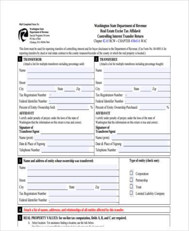 FREE 10+ Sample Real Estate Tax Forms in PDF | Excel
