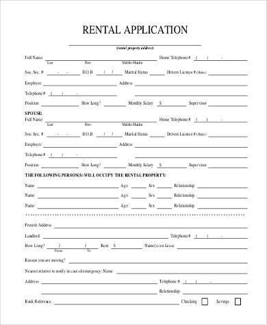 FREE 8+ Sample Rent Agreement Forms in MS Word | PDF
