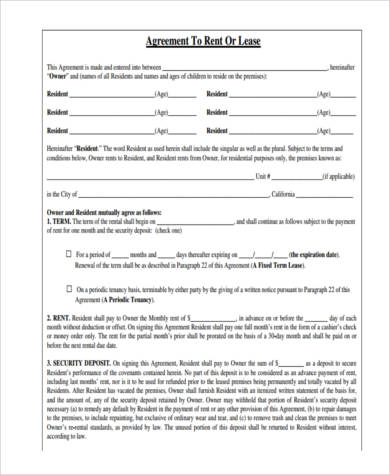 FREE 9+ Sample House Contract Forms in MS Word | PDF